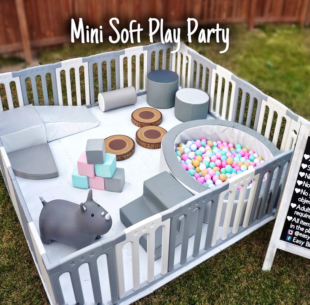 Mini Soft Play Party Rental - Easy Breezy Bash Co Event Rentals
