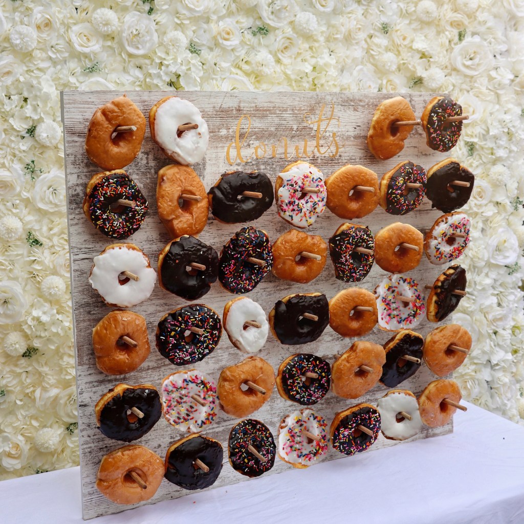 Large Donut Wall Rental (39-117 donuts) - Easy Breezy Bash Co Event Rentals