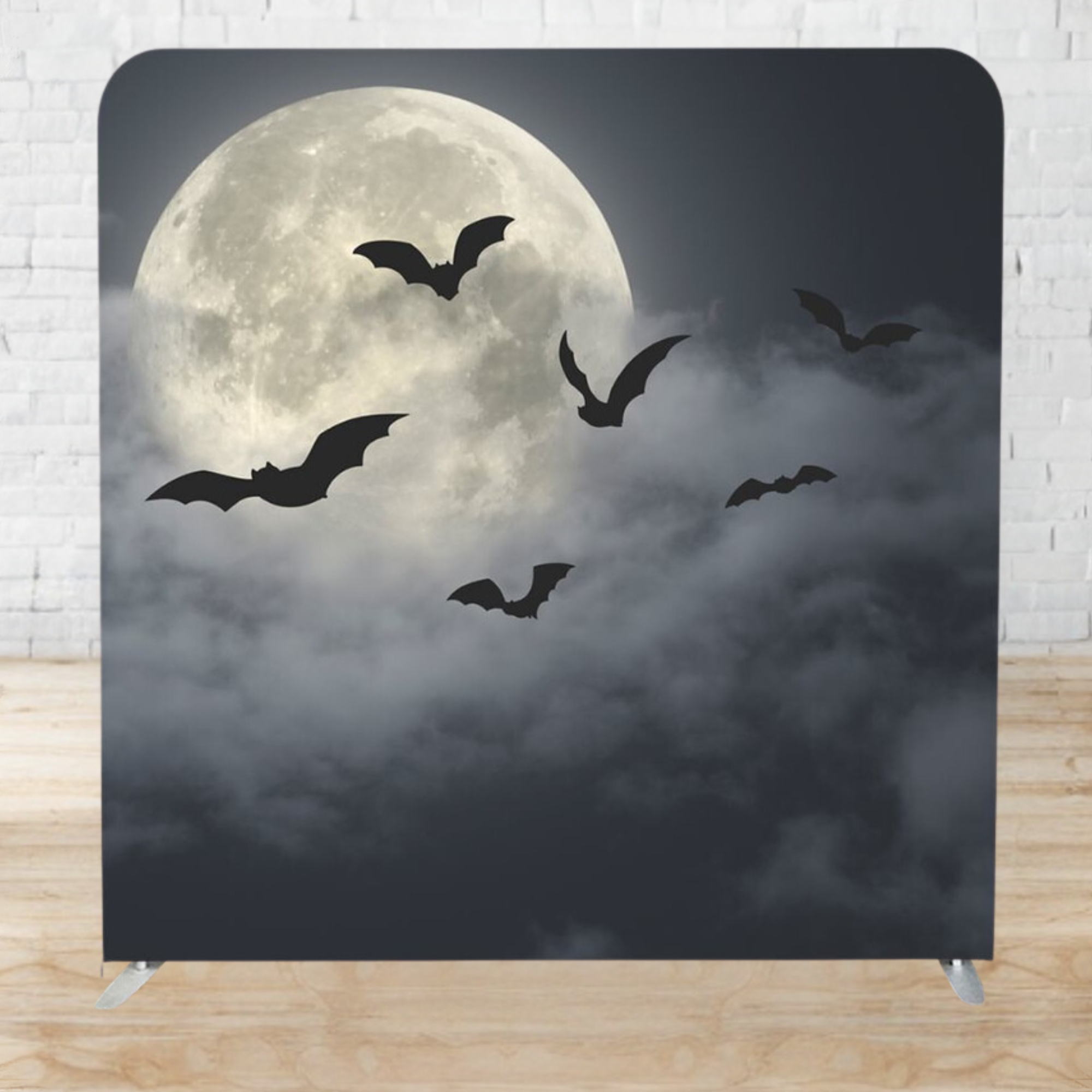 Spooky Moon Halloween Backdrop Rental | Easy Breezy Bash Co.