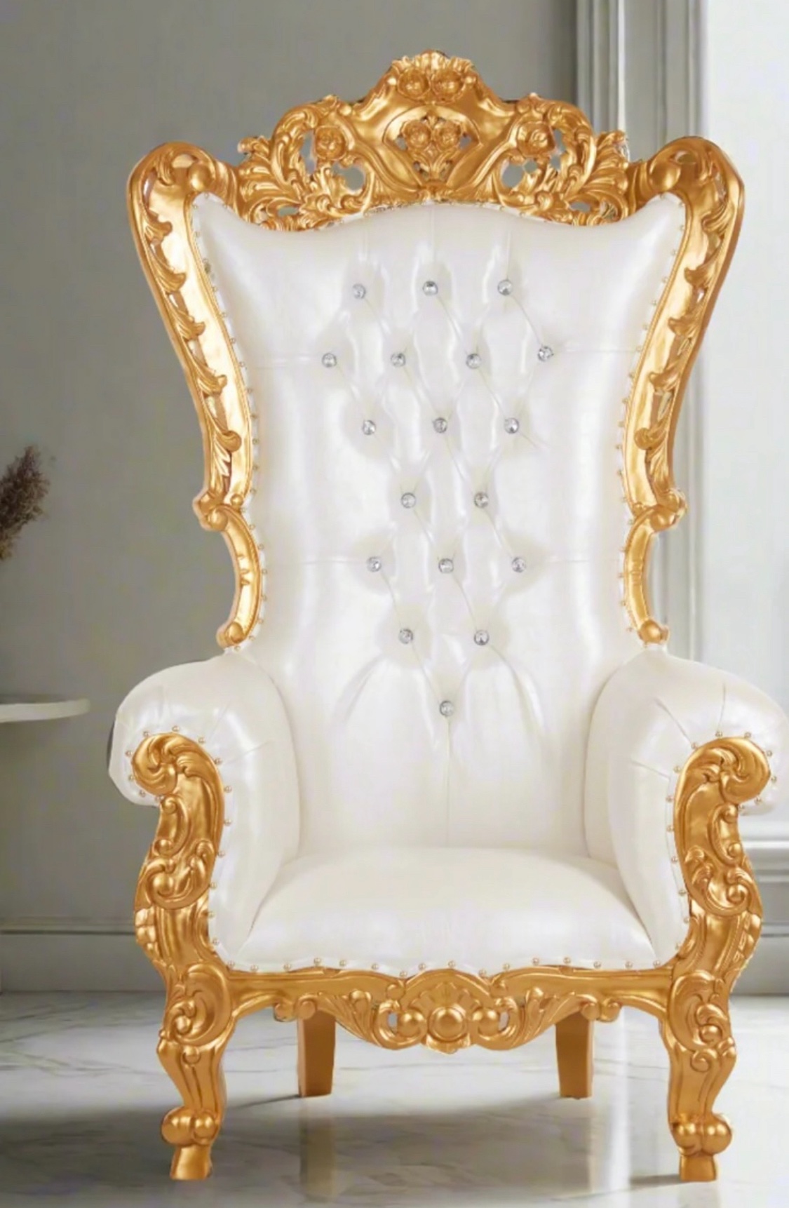 Throne Chair Rental | Easy Breezy Bash Co.